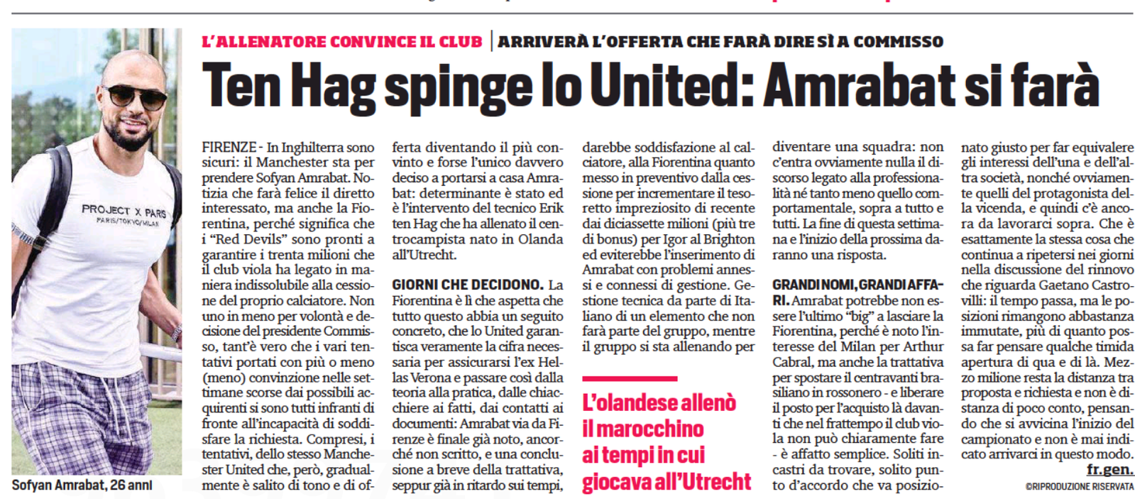 Manchester United's 'concrete' lunge for signing anticipated - Transfer ...
