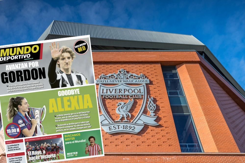 Front page report of Liverpool’s big signing interest - Reds make ...